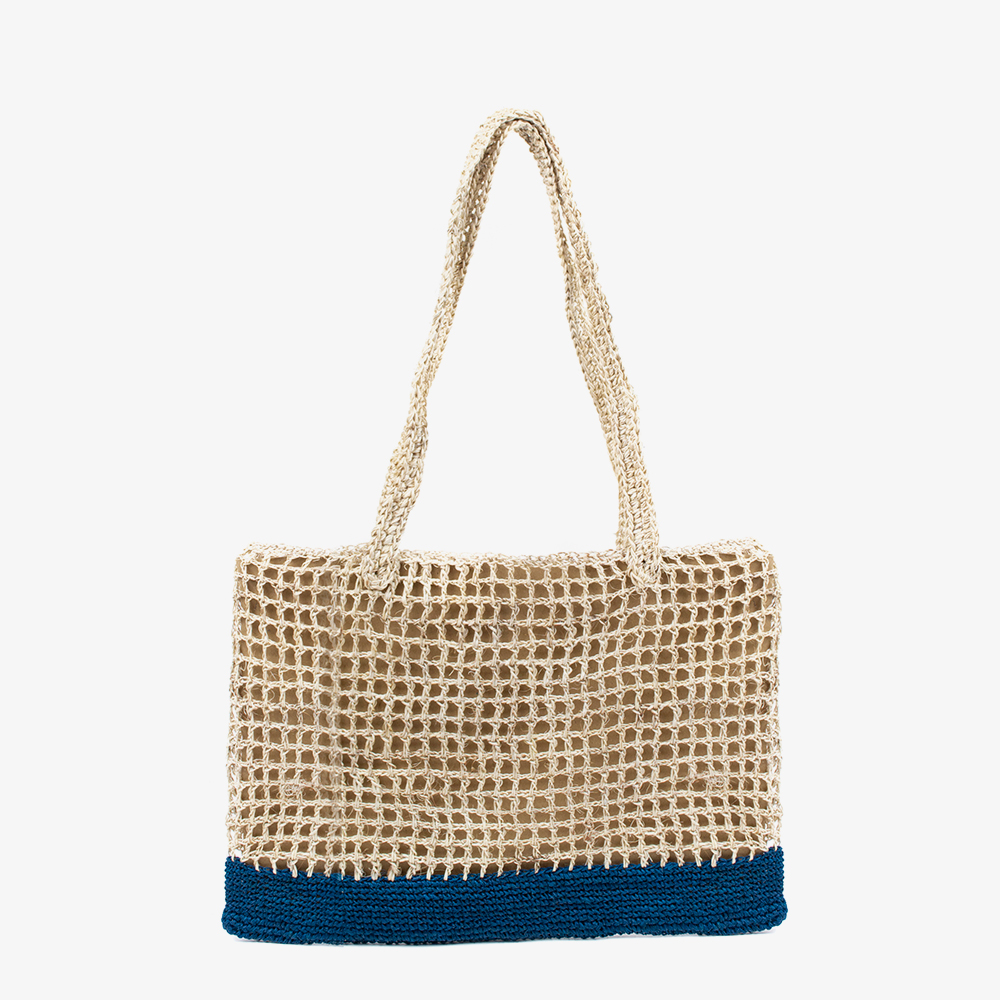 Fique Shopping Bag blue - Denicheuse