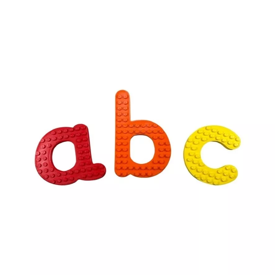 Lowercase Alphabet Set Compatible with LEGO® Bricks XL - Denicheuse