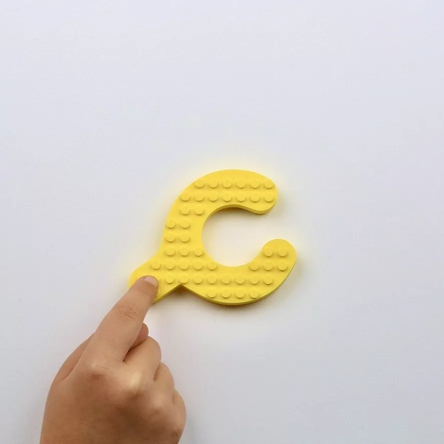 Lowercase Alphabet Set Compatible with LEGO® Bricks XL - Denicheuse