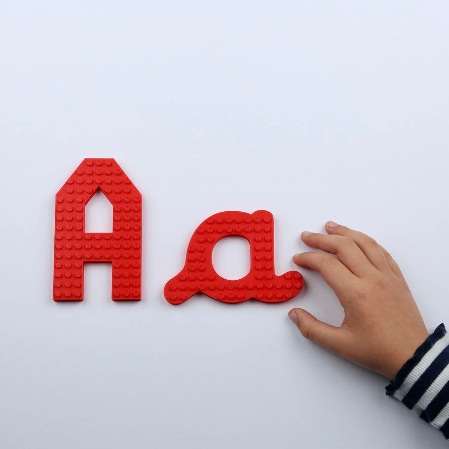 Lowercase Alphabet Set Compatible with LEGO® Bricks XL - Denicheuse