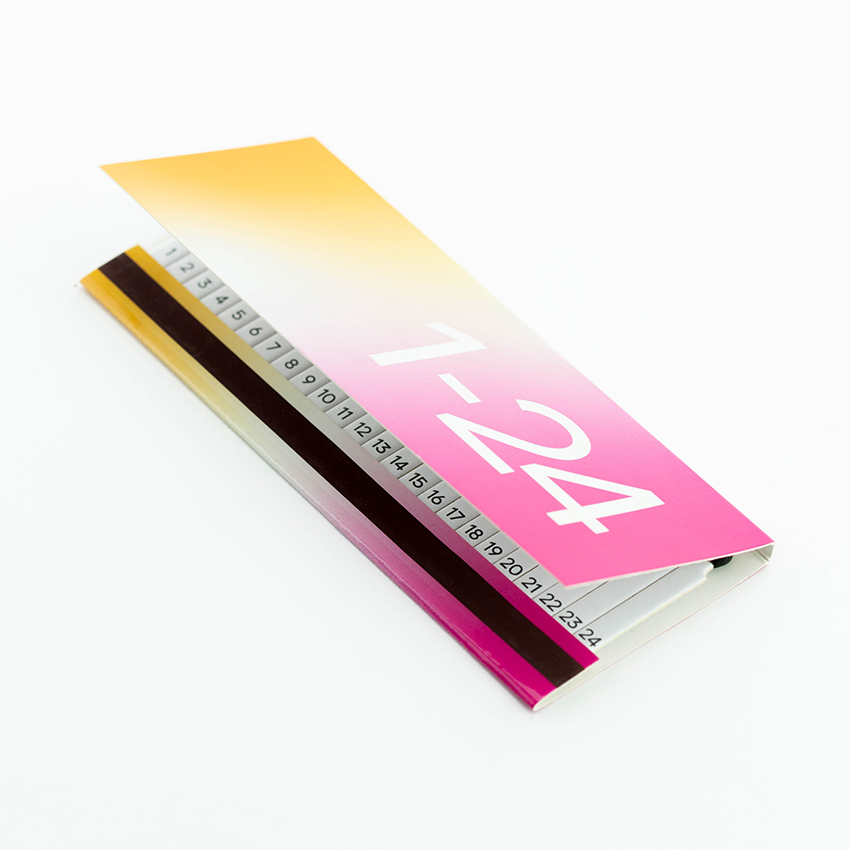 Matchbook Advent Calendar – Poppy Punch - Denicheuse